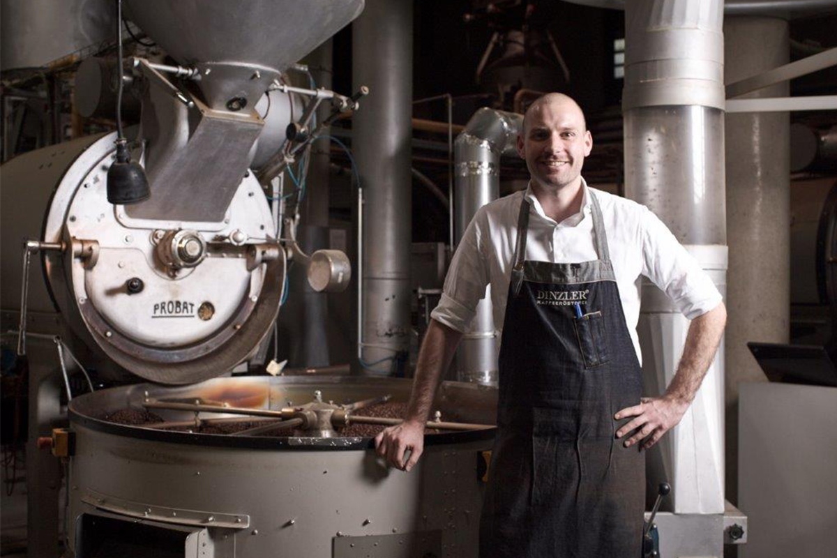 Im Aromatico Interview: Max Bauer DINZLER Kaffeerösterei